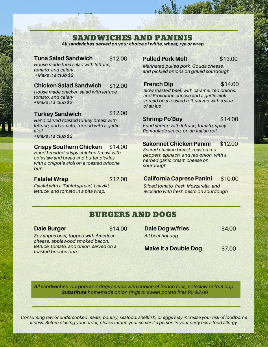 Restaurant | Allendale CC